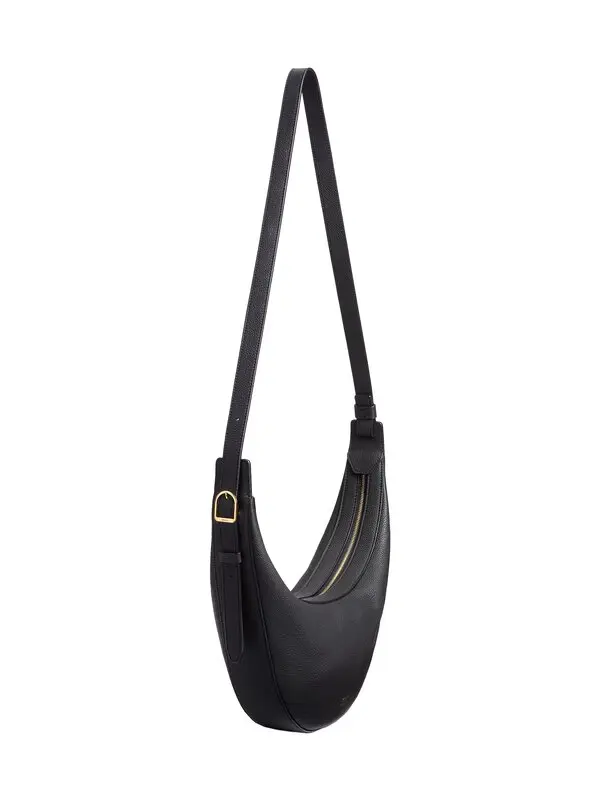 Khaite Small Augustina Crossbody Bag - Black