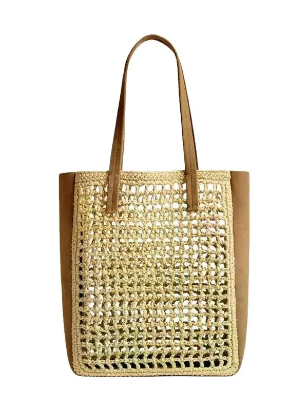 Khaite Zoe Tote - Natural / Mud