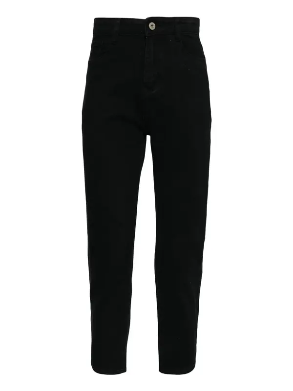 GROUND ZERO Tapered Jeans - Black