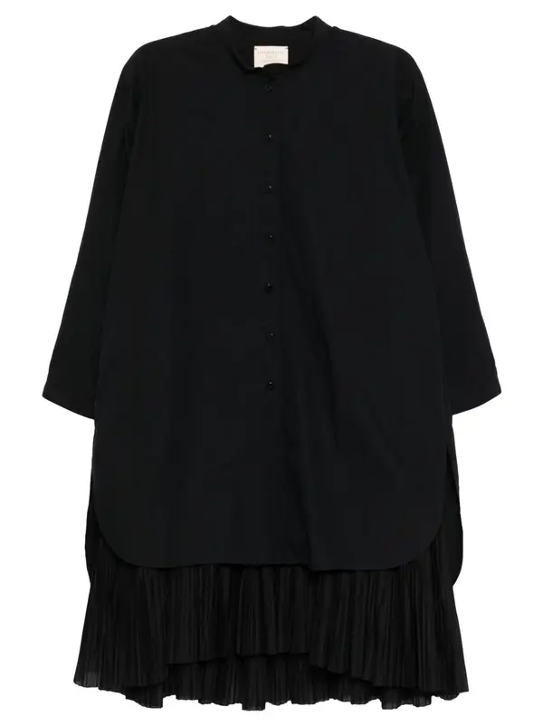 SHANSHAN RUAN Shirt Dress - Black