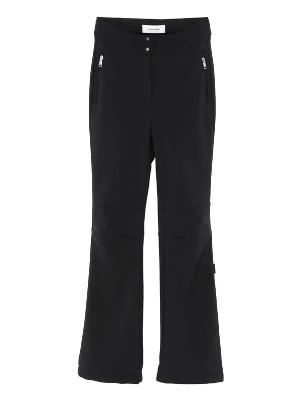 YVES SALOMON Flared Ski Trousers - Black