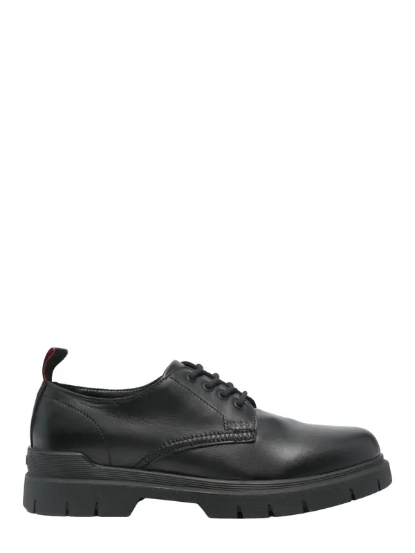 Hugo Boss Ryan Derby Shoes - Black