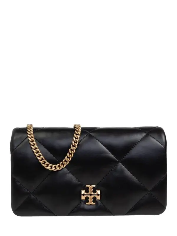 Tory Burch Kira Diamond Clutch - Black
