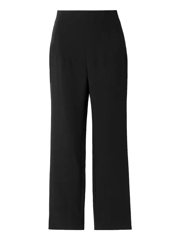 Staud Caleb Straight-leg Trousers - Black