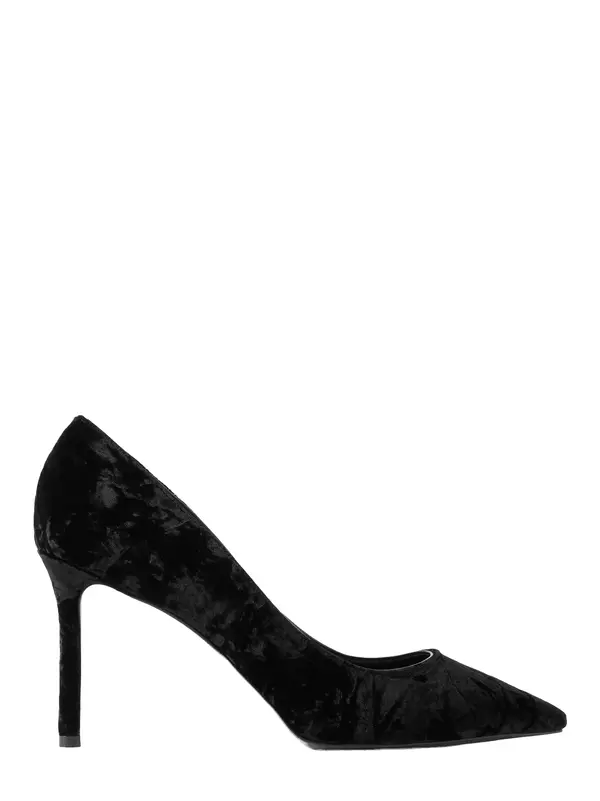 JIMMY CHOO Romy 85 Velvet Pumps - Black