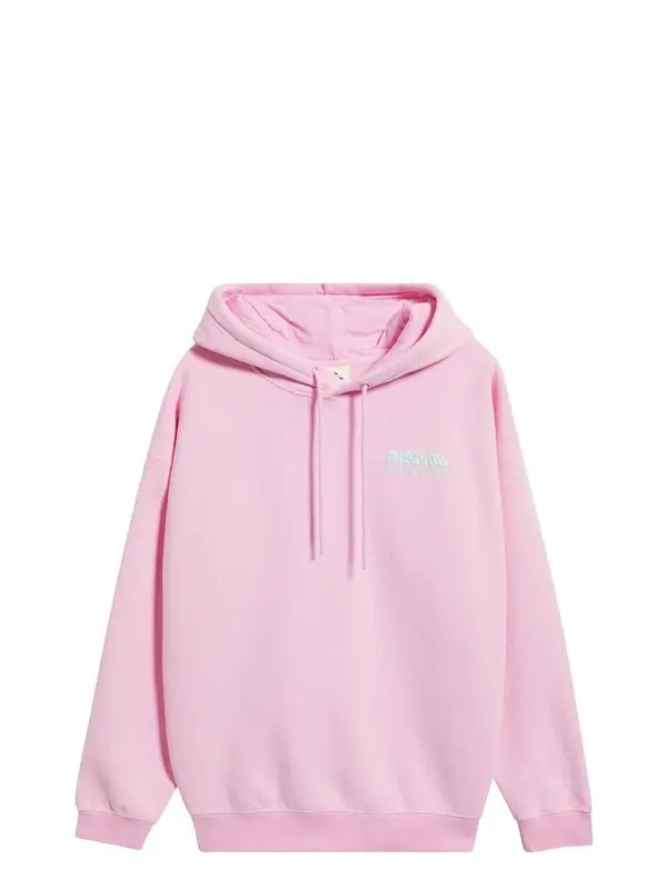 Rip Curl Surf Puff Print Graphic Hoodie - Pastel Pink