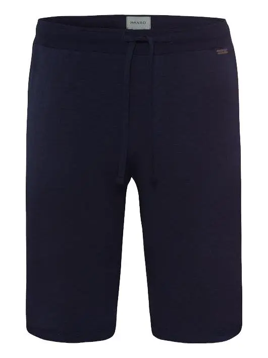 Hanro Soft Drawstring Shorts - Deep Navy