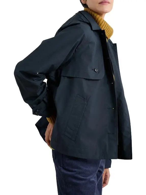 SEASALT CORNWALL Neap Tide Waterproof Jacket - Inkwell Blue