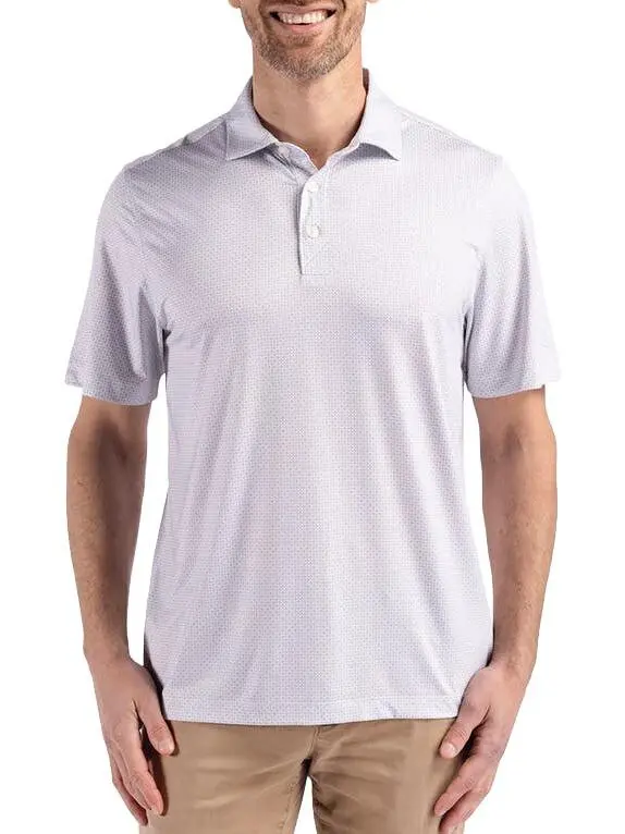 Cutter & Buck Pike Stretch Golf Polo - Polished
