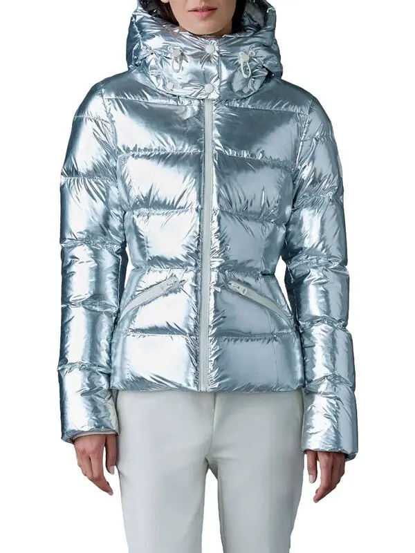 Mackage Madalyn Down Puffer Jacket - Silver