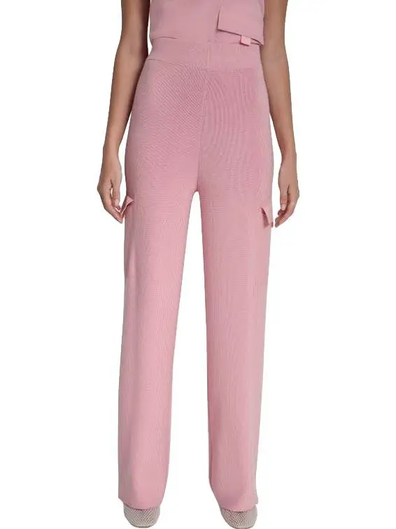 Dkny Cargo Sweater Pants - Bloom Pink