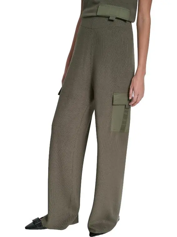 Dkny Cargo Sweater Pants - City Taupe