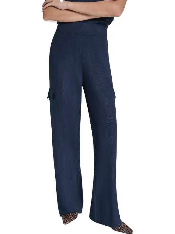 Dkny Cargo Sweater Pants - Hudson Blue