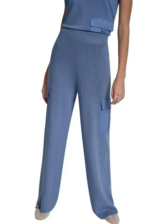 Dkny Cargo Sweater Pants - Liberty Sky