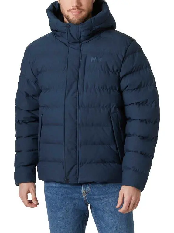 Helly Hansen Alby Water Repellent Puffer Jacket - Navy Melange