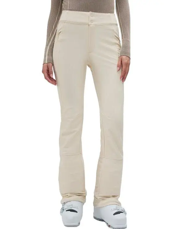 HALFDAYS Emma Water-resistant Fleece Lined Ski Pants - Oatmilk