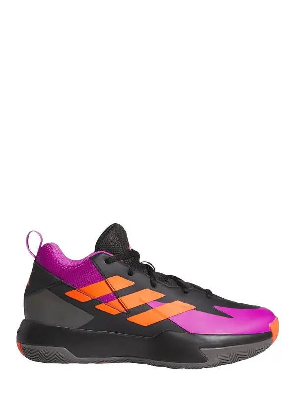 Adidas Cross 'em Up Select Sneakers - Core Black/purple Burst/impact Orange