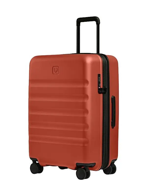 ANTLER Icon Stripe Medium Suitcase - Buckthorne Red - Bloomingdale's Exclusiv