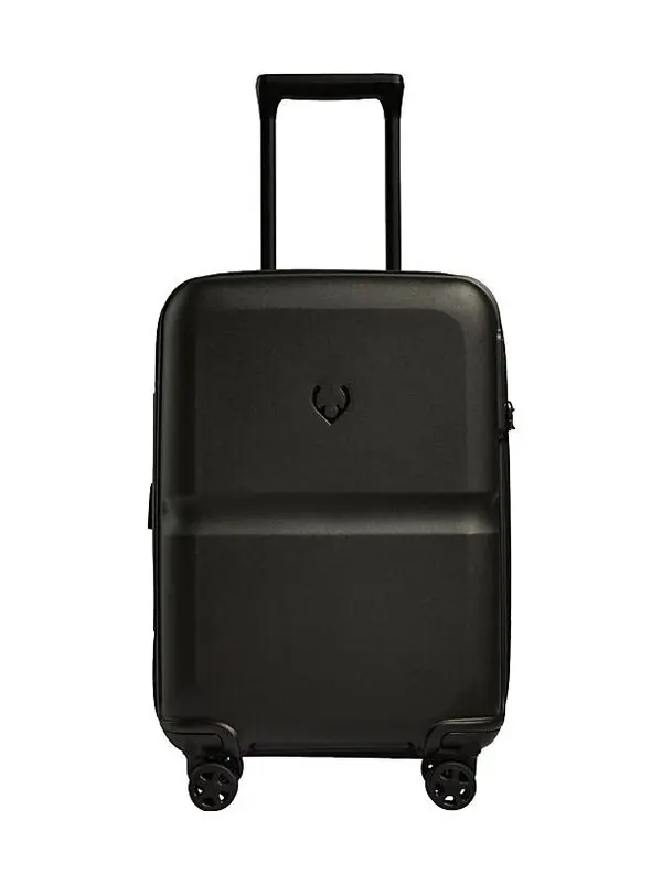 ANTLER Single Stripe Expandable Carry On Suitcase - Black