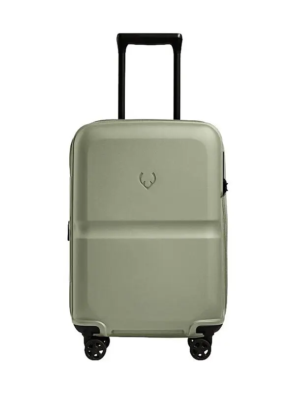 ANTLER Single Stripe Expandable Carry On Suitcase - Clover Green
