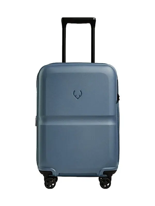 ANTLER Single Stripe Expandable Carry On Suitcase - Cove Blue