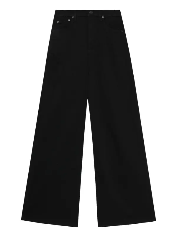 Rag & Bone Wide-leg Jeans - Black
