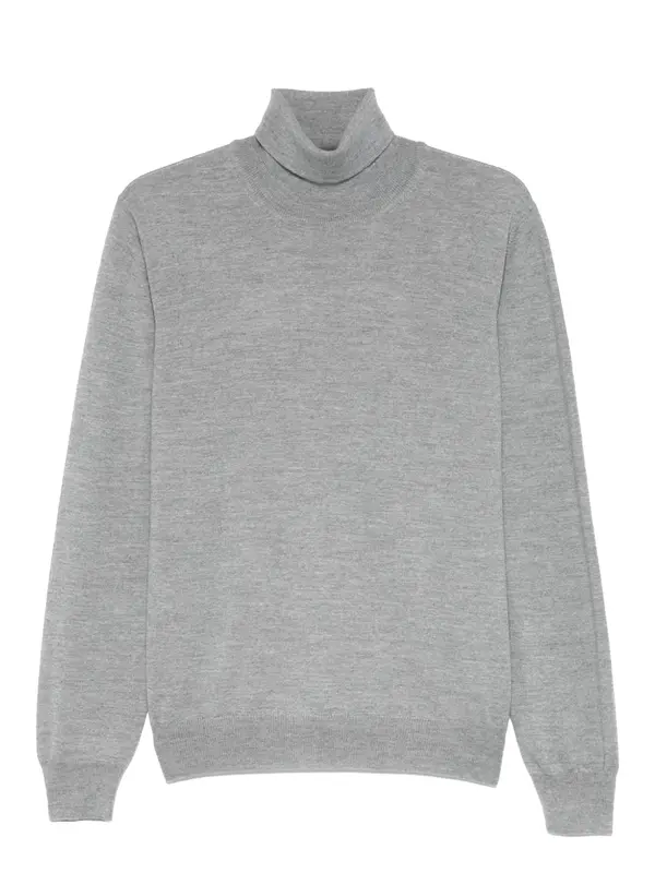 D4.0 Virgin Wool Sweater - Grey