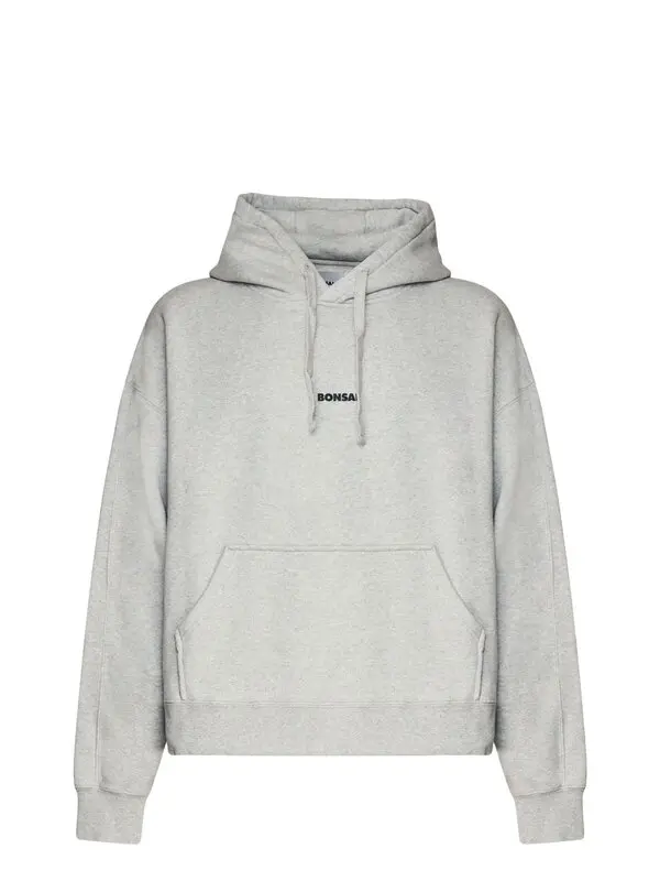 BONSAI Box Logo Hoodie - Grey