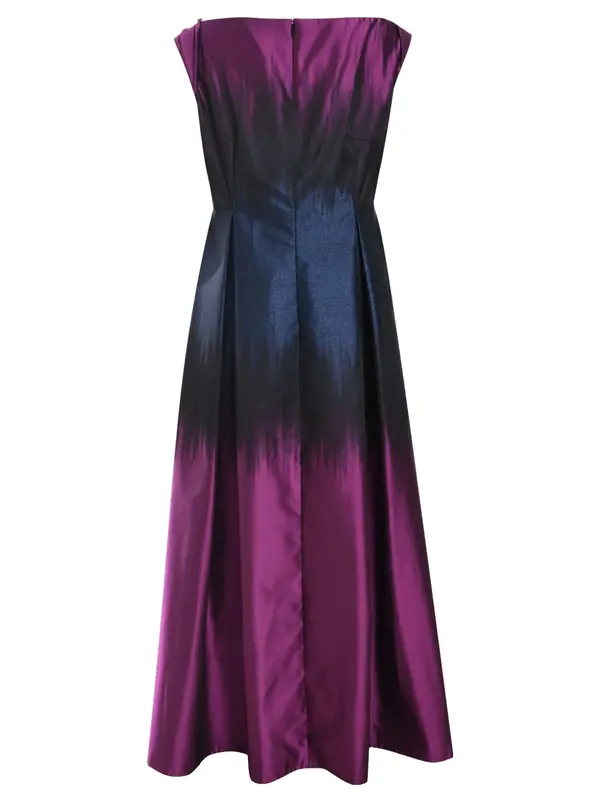 Talbot Runhof Ombré-effect Maxi Dress - Pink