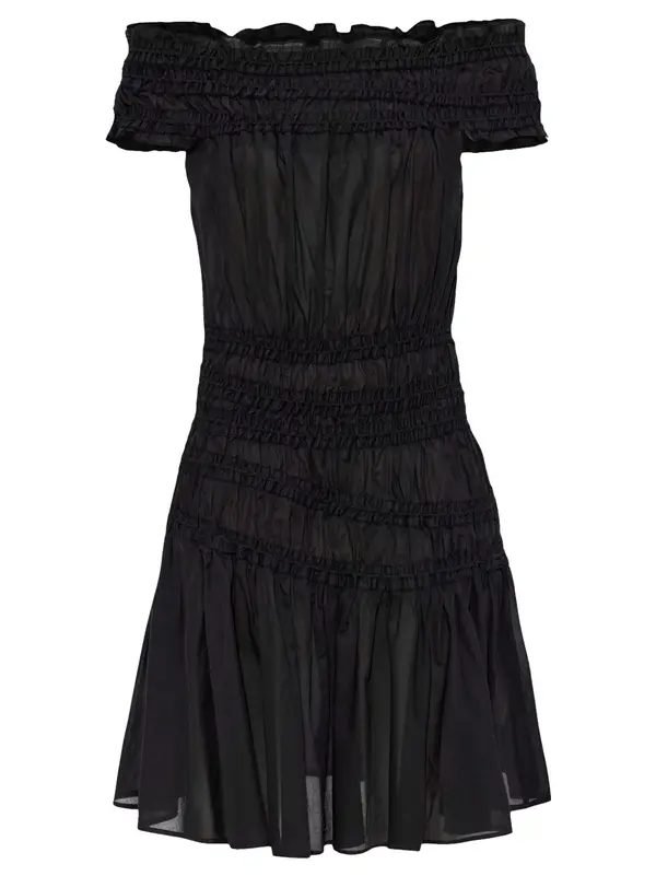 Tory Burch Off-shoulder Dress - Black