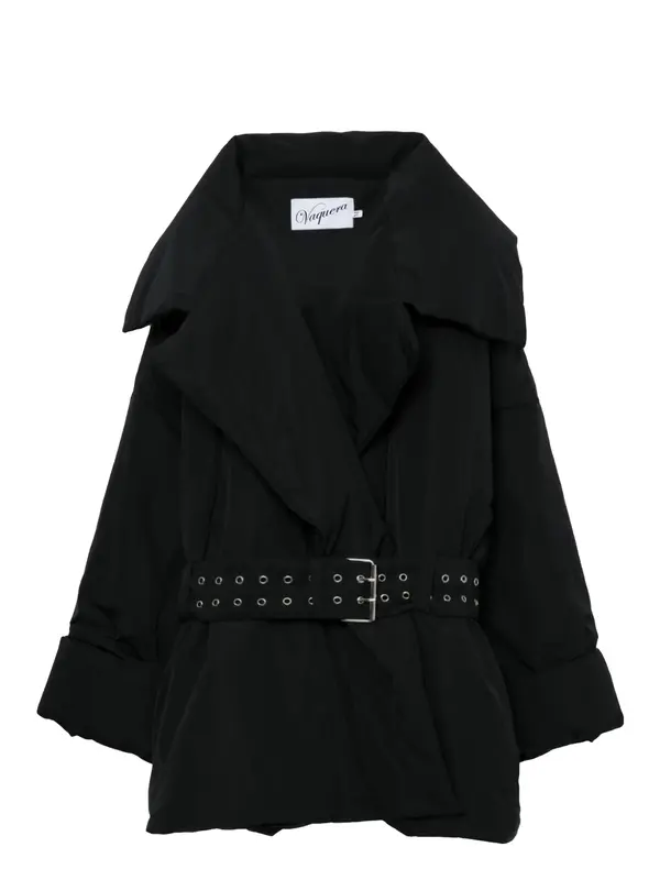 Vaquera Duvet Coat - Black