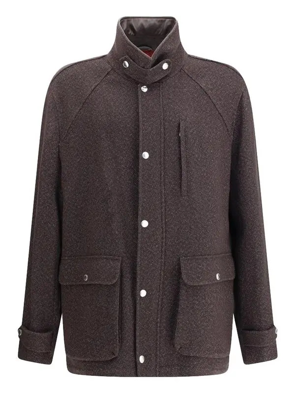 Brunello Cucinelli Cashmere Jacket - Brown