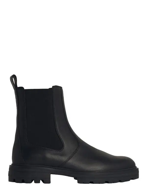 Hogan H673 Leather Boots - Black
