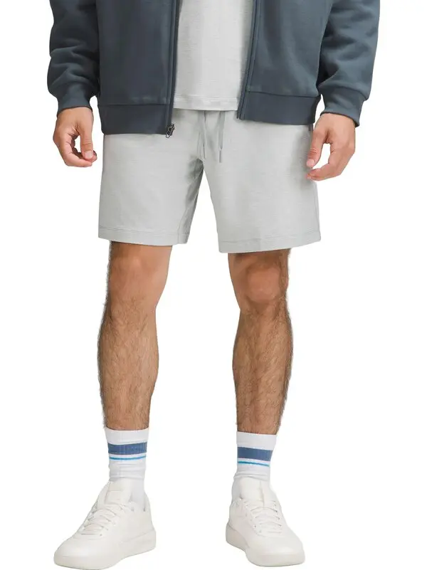 Lululemon Soft Jersey Short 7 - Heathered Vapor/heathered Silver Drop