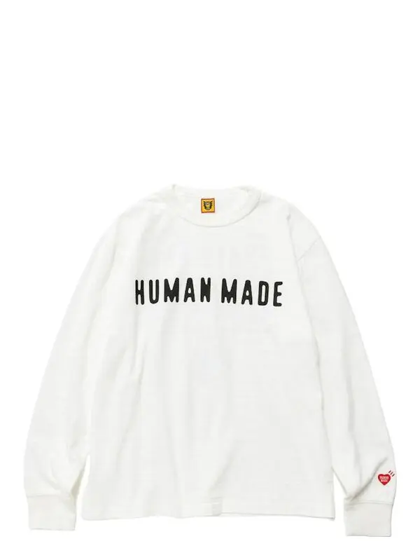 HUMAN MADE Classic Long Sleeve T-shirt - White