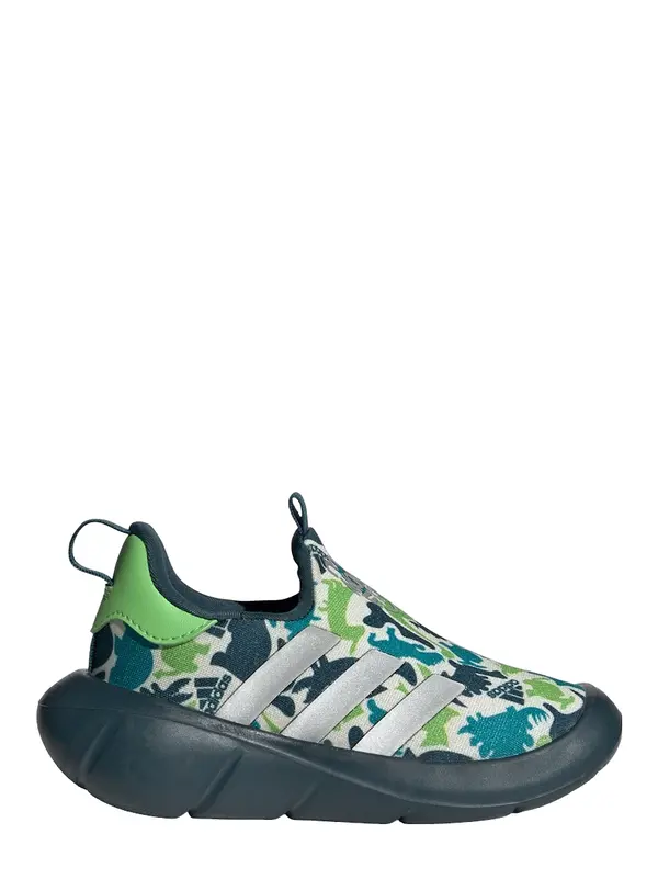 Adidas Monofit Sneakers - Grey One/silver Metallic/semi Lucid Lime