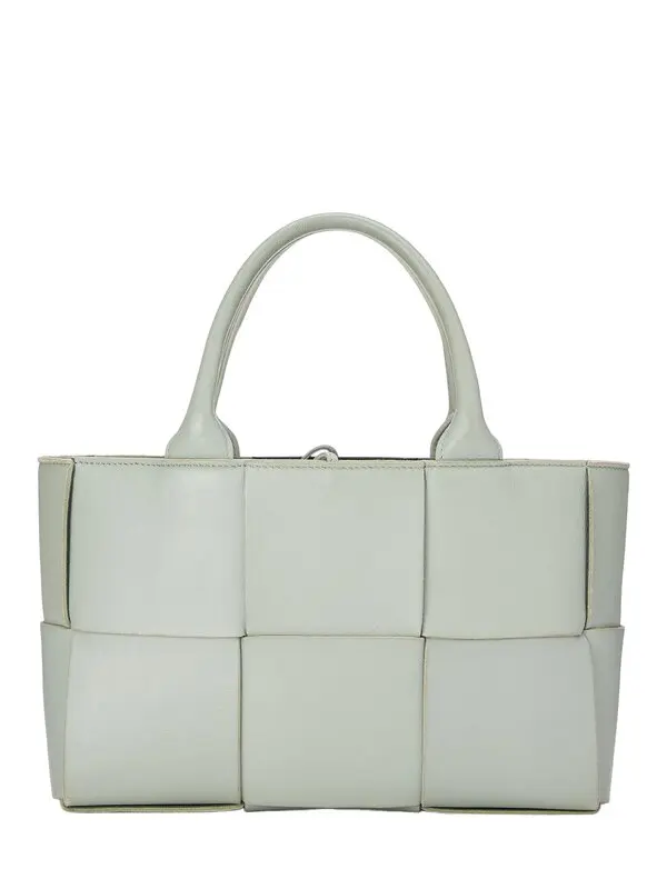 Bottega Veneta Maxi Intrecciato Arco Tote - Green