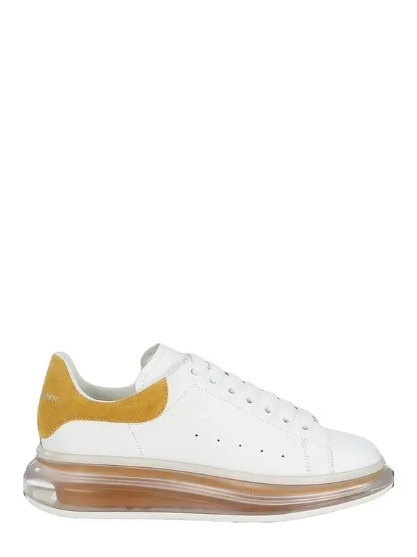 Alexander McQueen Oversized Sneakers - White/mineral Yellow