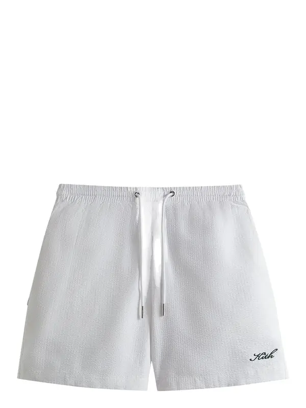 Kith Seersucker Active Short - White