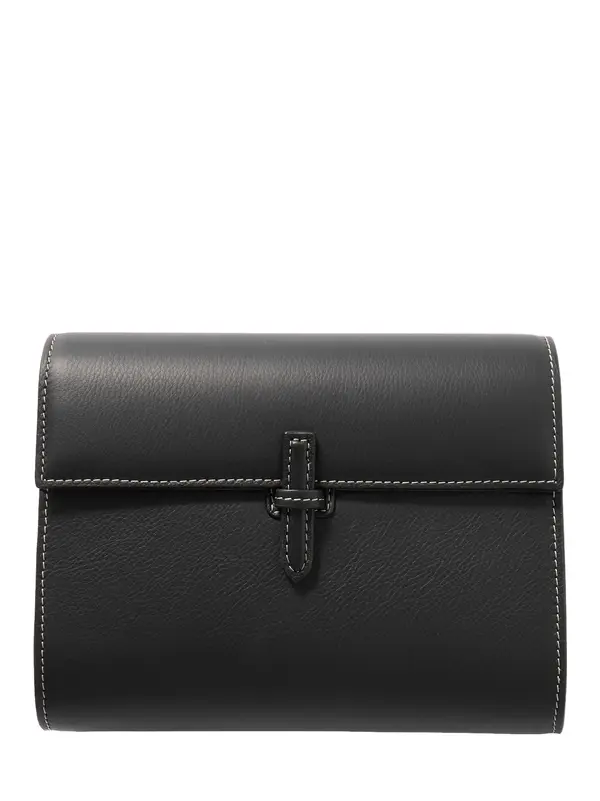 HUNTING SEASON Leather Clutch - Black