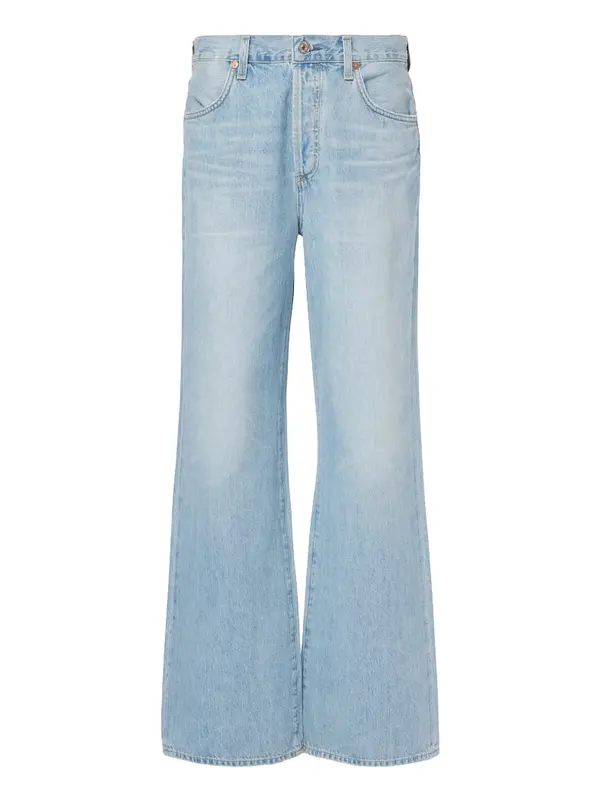 Citizens Of Humanity Annina High-rise Wide-leg Jeans - Blue