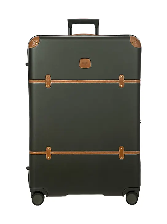 BRICS Bellagio Expandable 4-wheel 82cm Suitcase - Olive