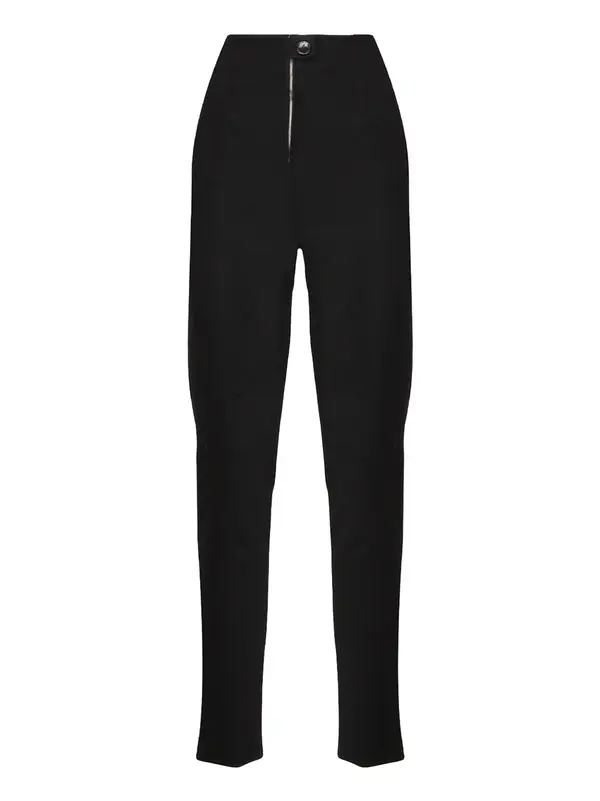 Alaïa Blend Wool Leggings - Black
