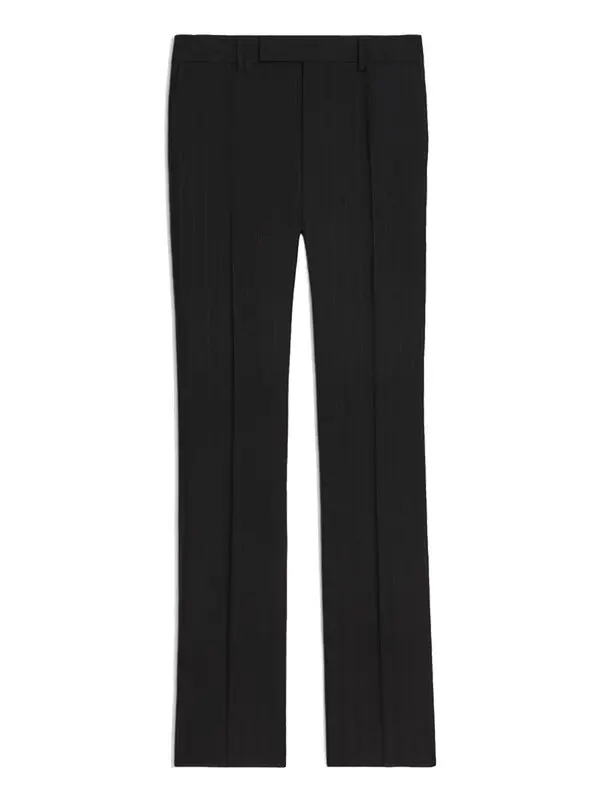 Celine Classic Flared Wool Pants - Black