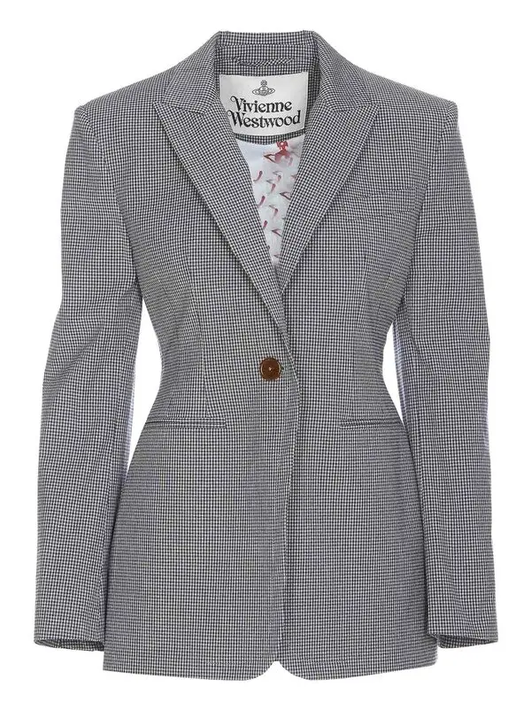 VIVIENNE WESTWOOD Lauren Cotton Jacket - Black