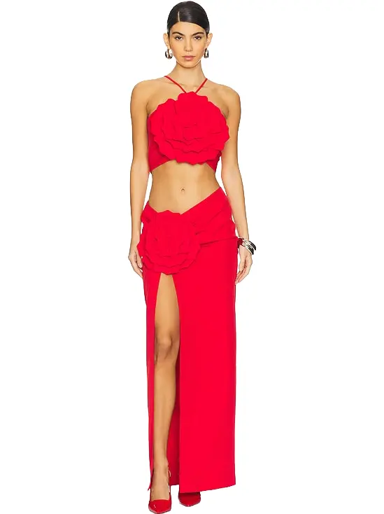LOVERS AND FRIENDS Artemis Gown - Red