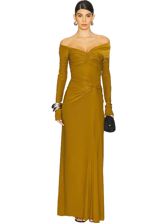 DEME BY GABRIELLA Connie Gown - Green