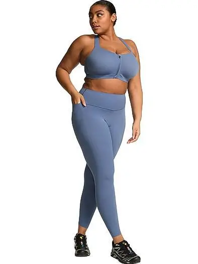 Victoria's Secret Vsx Elevate™ Side-pocket Legging - Blue