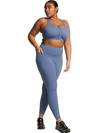 Victoria's Secret Vsx Elevate™ Side-pocket Legging - Blue