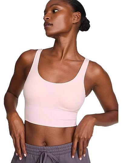 Victoria's Secret Vsx Elevate™ Seamless-comfort Sports Bra - Pink